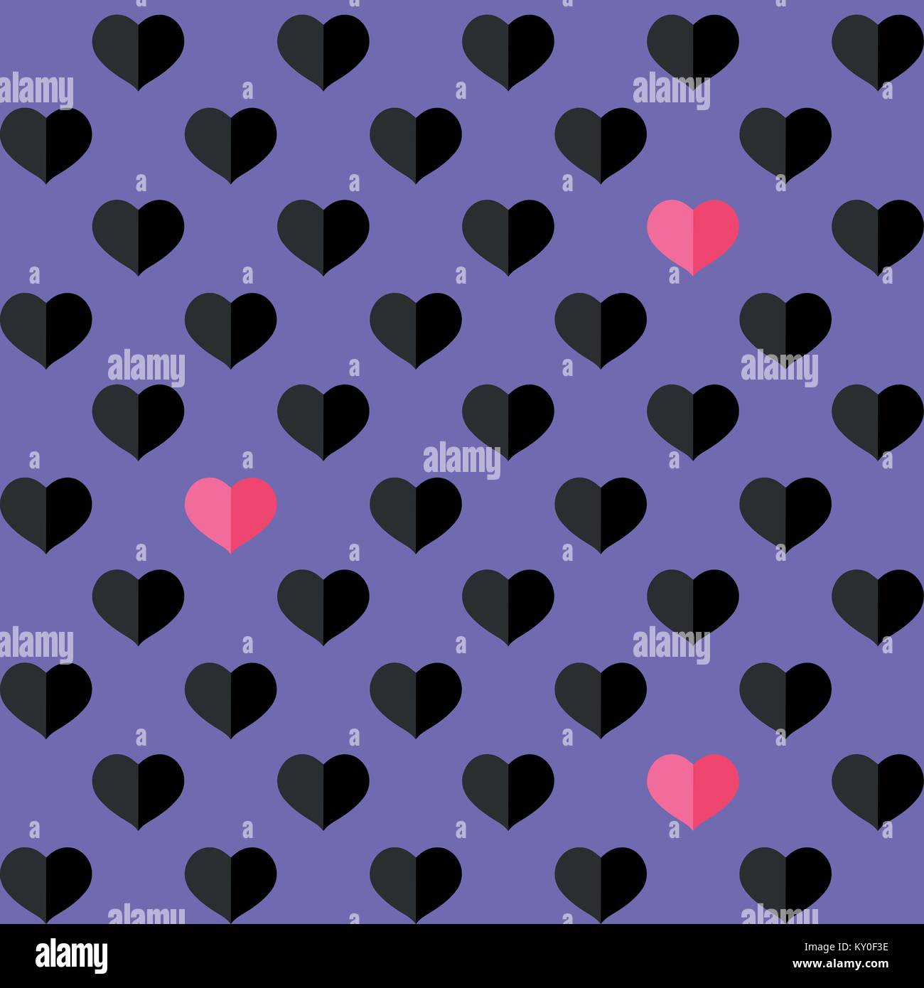pattern of hearts. background,vector Stock Vector Image & Art - Alamy