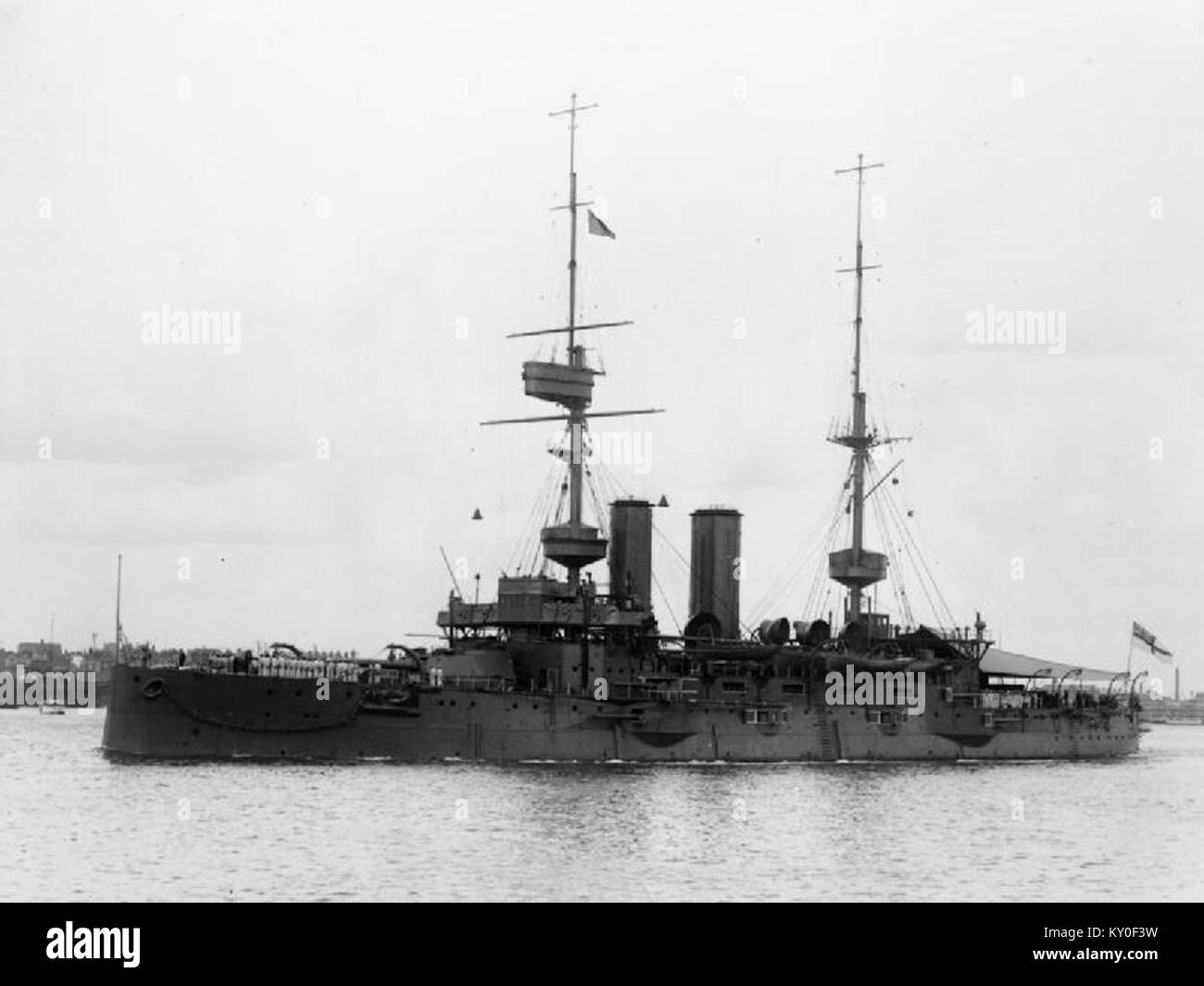 HMS Bulwark was a British battleship commissioned in 1899. It was a ...