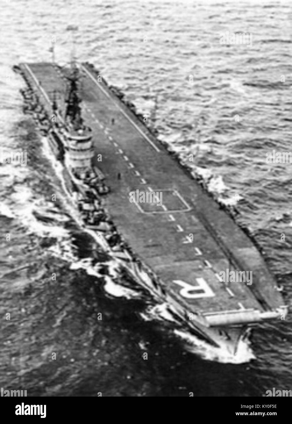 HMS Glory (R62) was a British Royal Navy aircraft carrier operating off ...