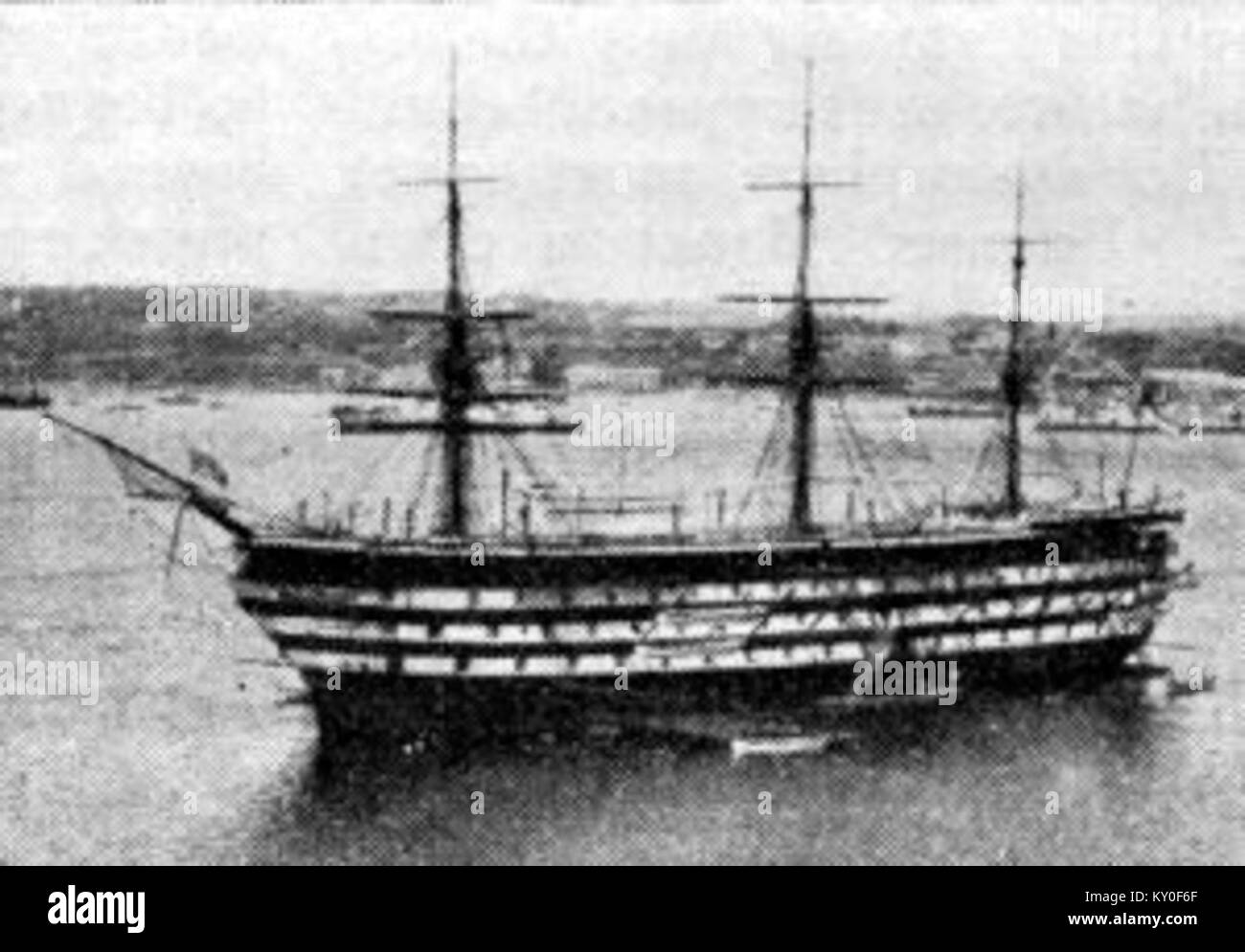 A historical overview of HMS Impregnable, a British warship launched in ...