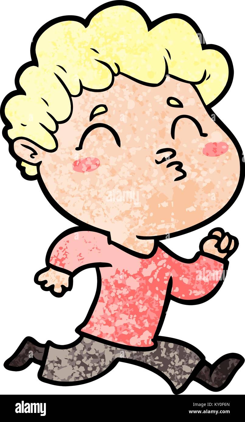 cartoon man pouting Stock Vector Image & Art - Alamy
