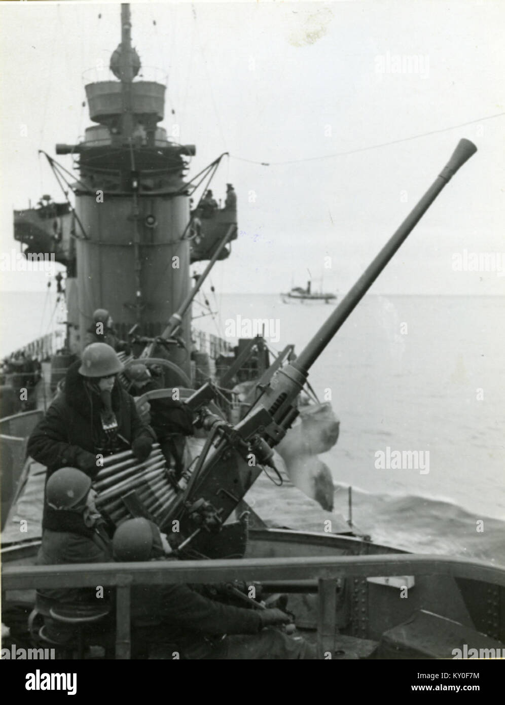 HMS Mjölner's anti-aircraft gun (AA gun) was an important piece of ...