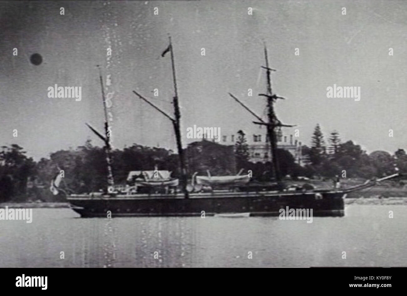 HMS Raven was a British warship launched in 1882. This artifact is an ...