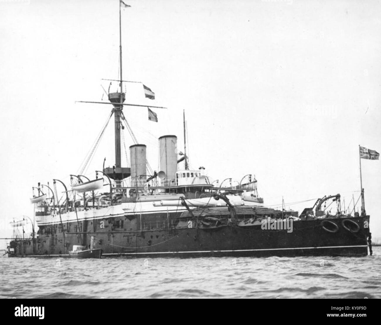 HMS Rodney, launched in 1884, was a British battleship, representing ...