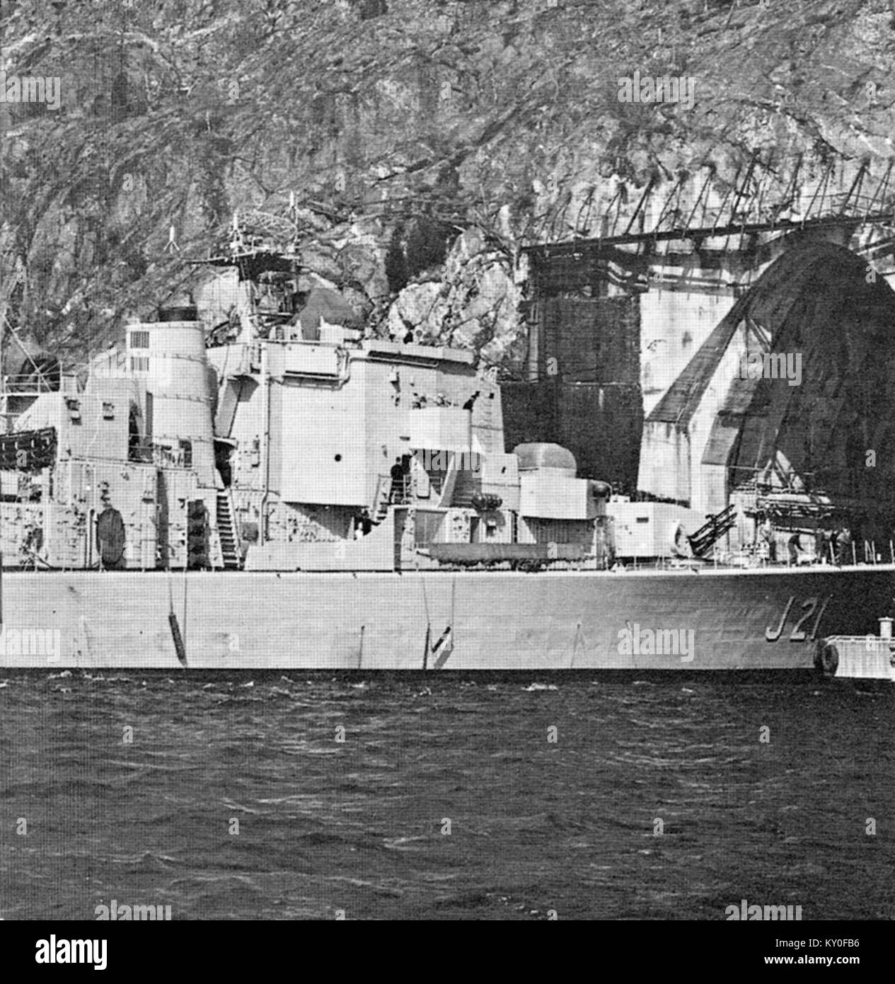 HMS Södermanland in Tunnel Stock Photo - Alamy