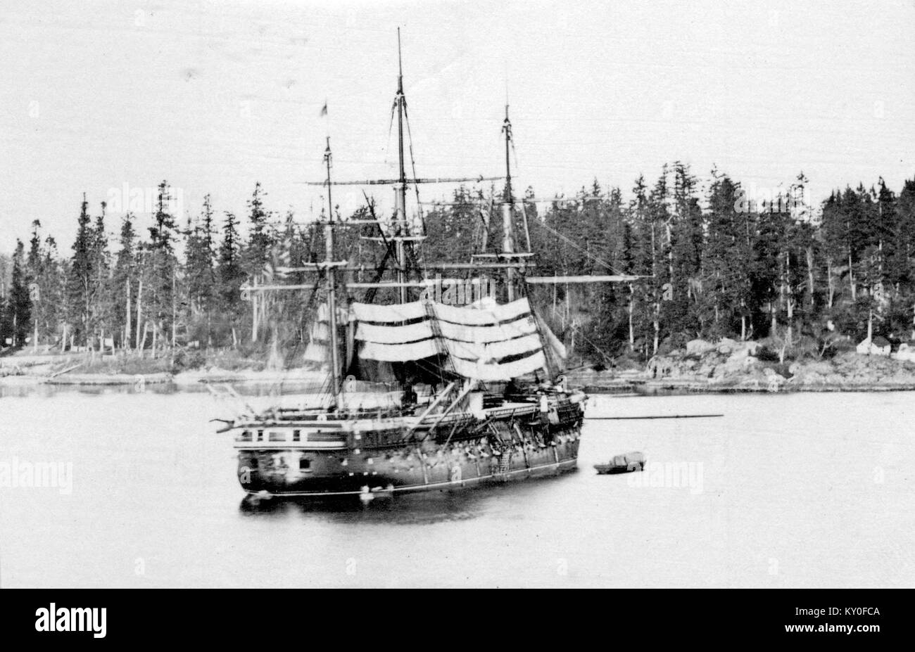 HMS Zealous Esquimalt Stock Photo - Alamy