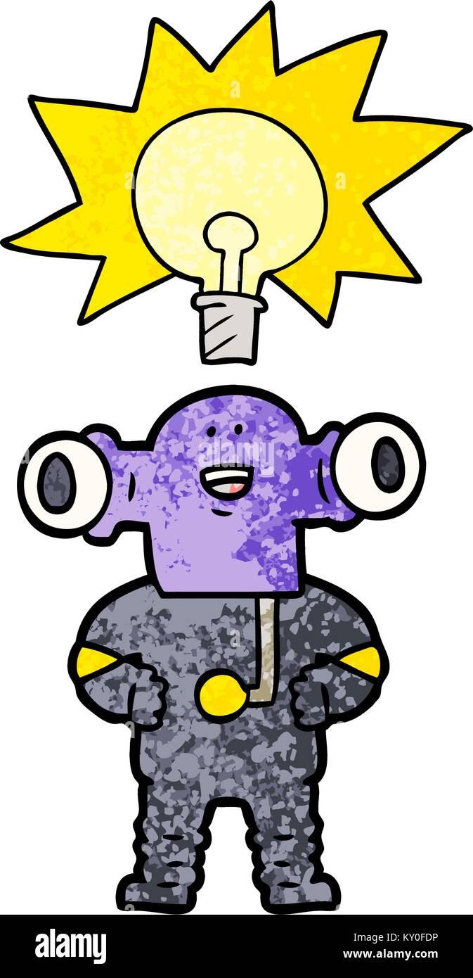 friendly cartoon alien Stock Vector Image & Art - Alamy