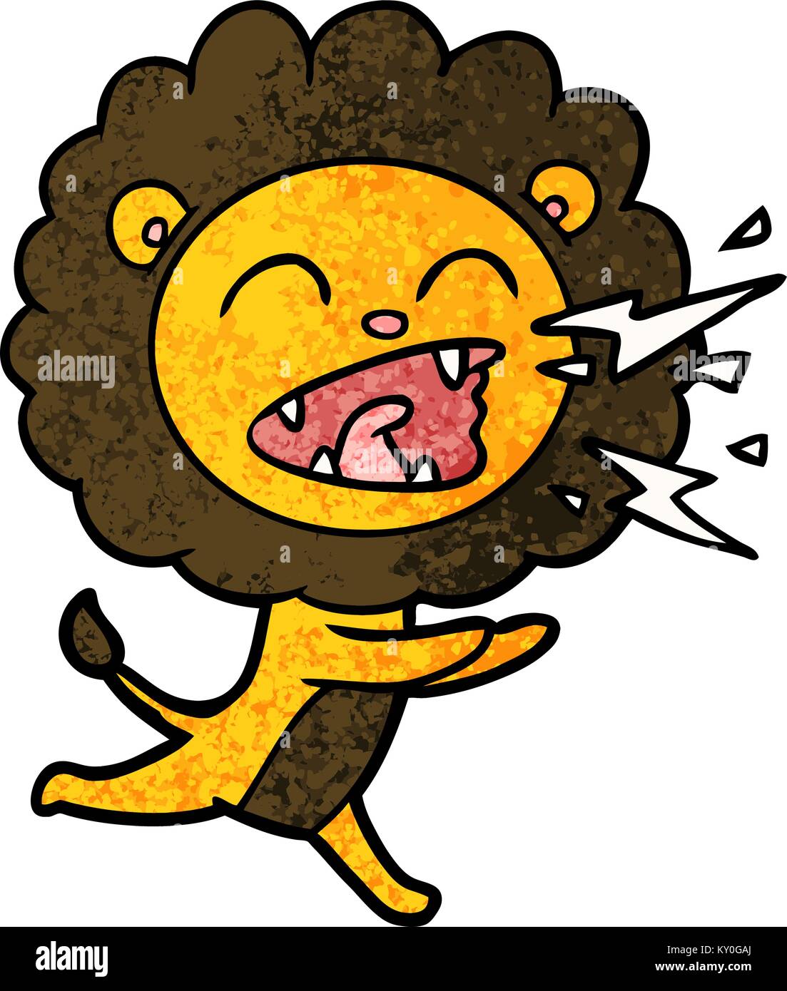 cartoon running lion Stock Vector Image & Art - Alamy