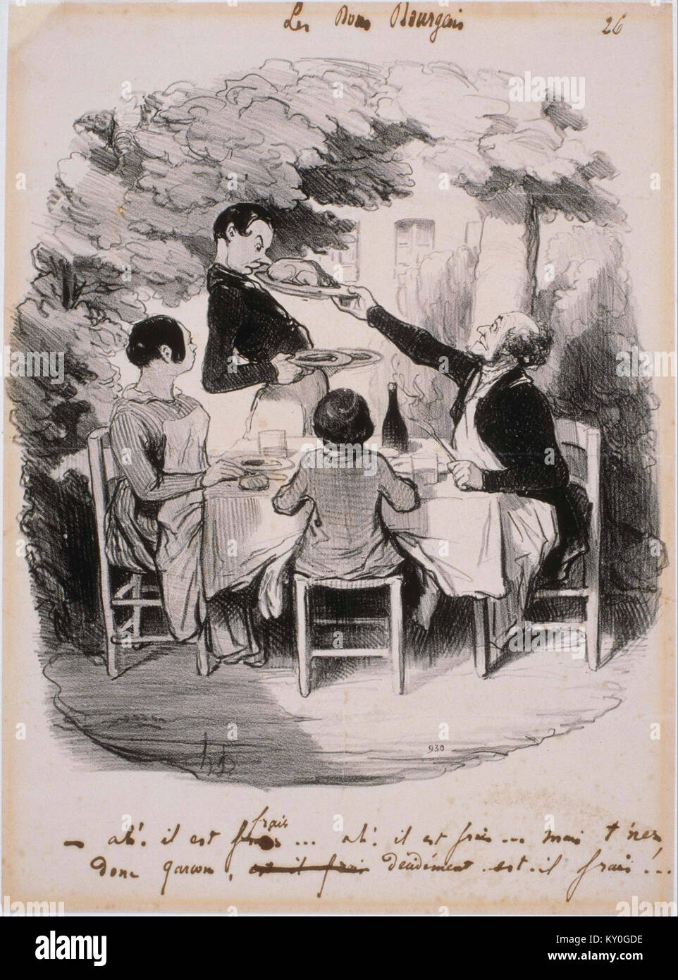 French bourgeois 19th century hi-res stock photography and images - Alamy