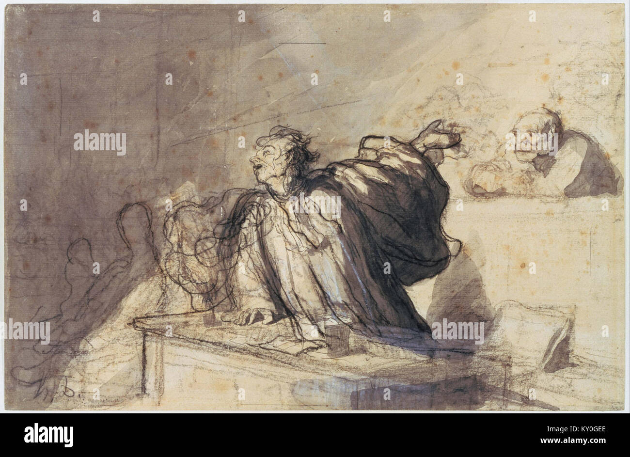 Honoré daumier book hi-res stock photography and images - Alamy