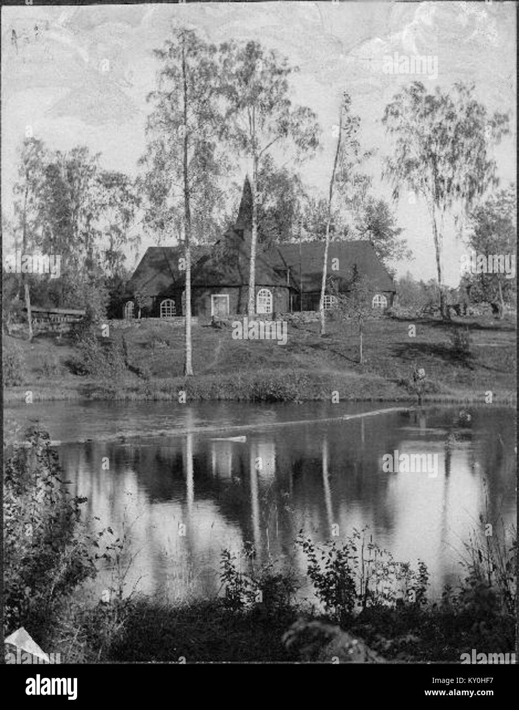 Hällefors Church, located in Sweden, is a notable example of Swedish ...