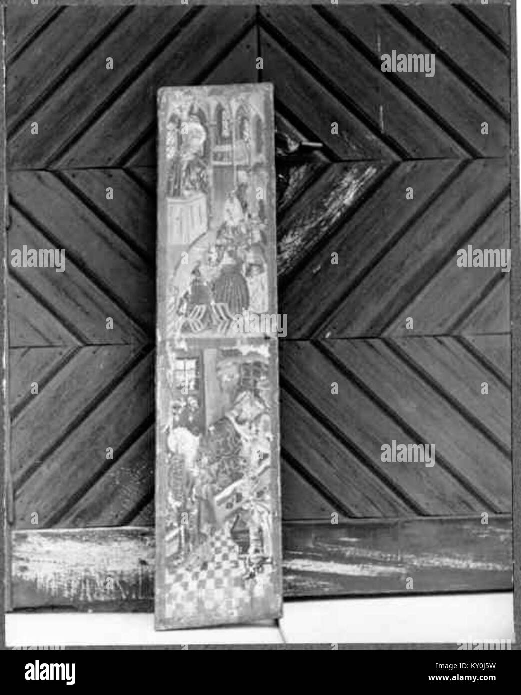 This image depicts Hårds Church, located in Sweden. It is noted for its ...