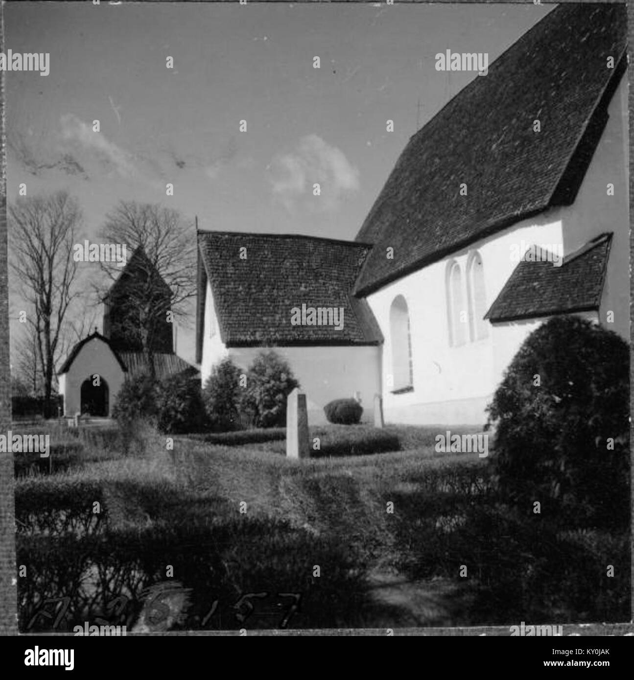 Härkeberga Church, preserved by the Swedish Heritage Board (KMB), is a ...
