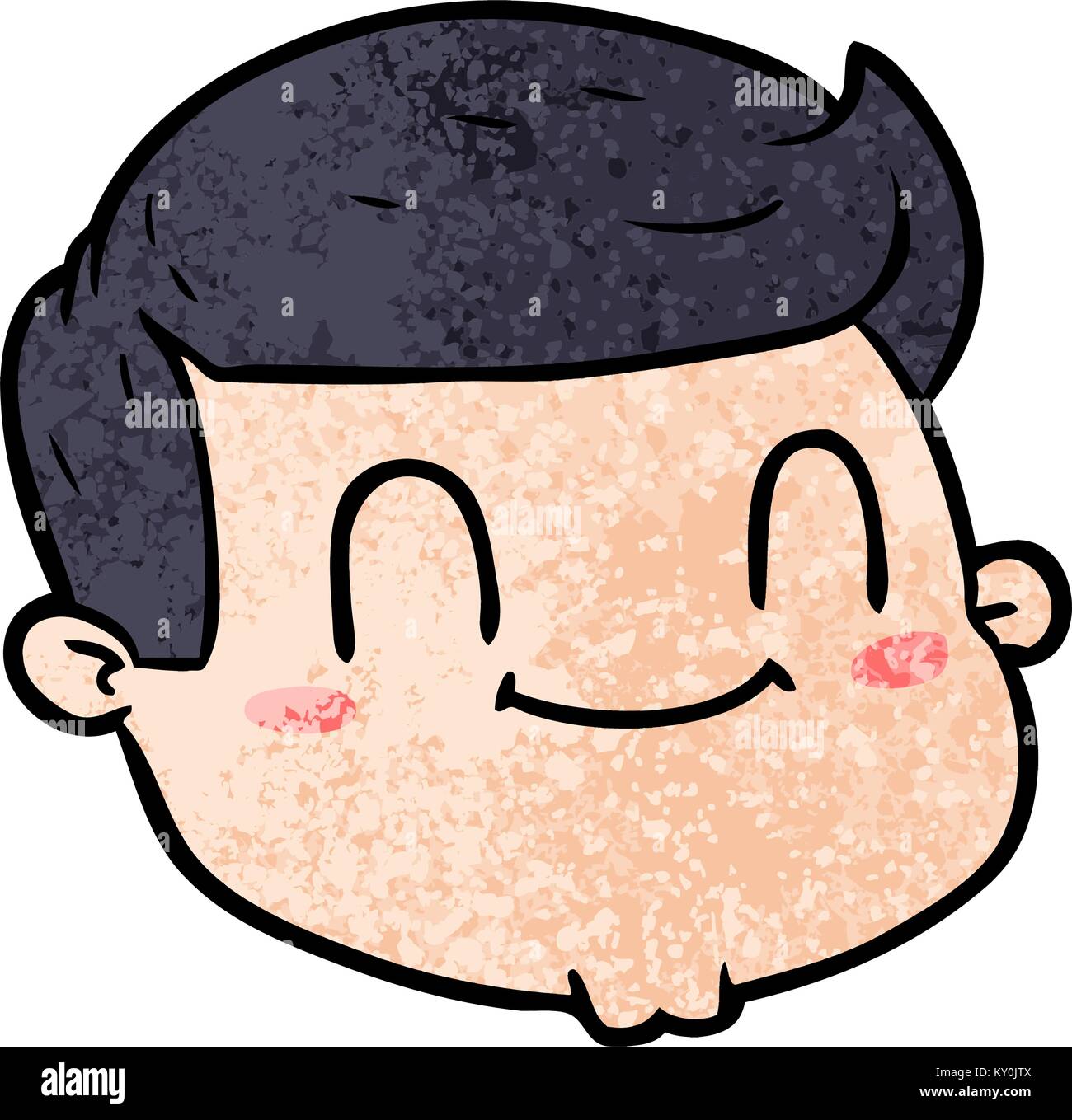cartoon male face Stock Vector Image & Art - Alamy