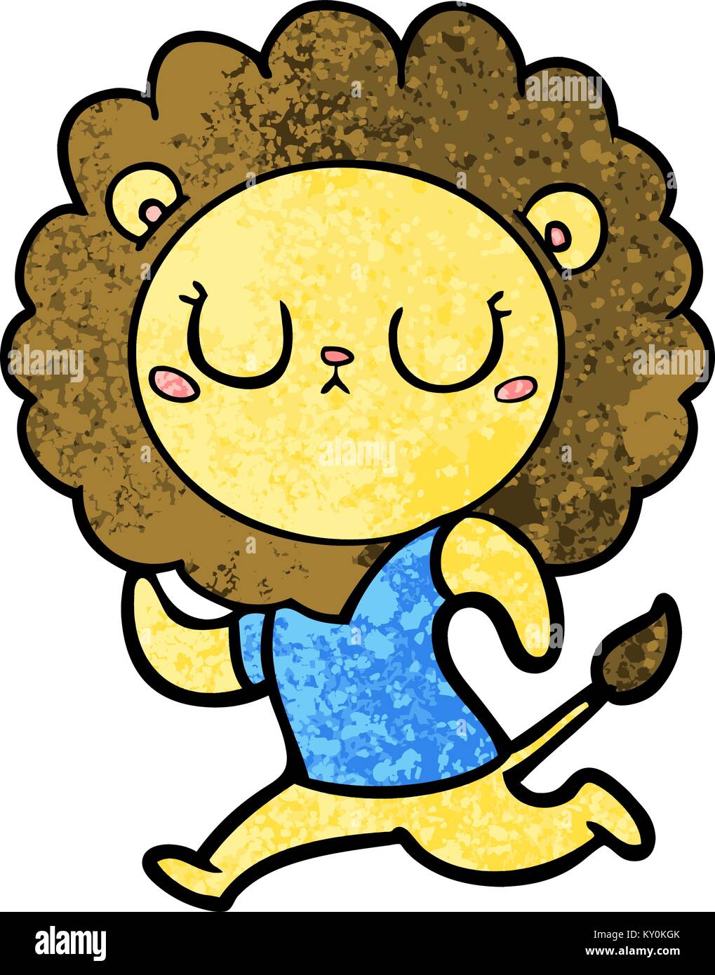 cartoon running lion Stock Vector Image & Art - Alamy
