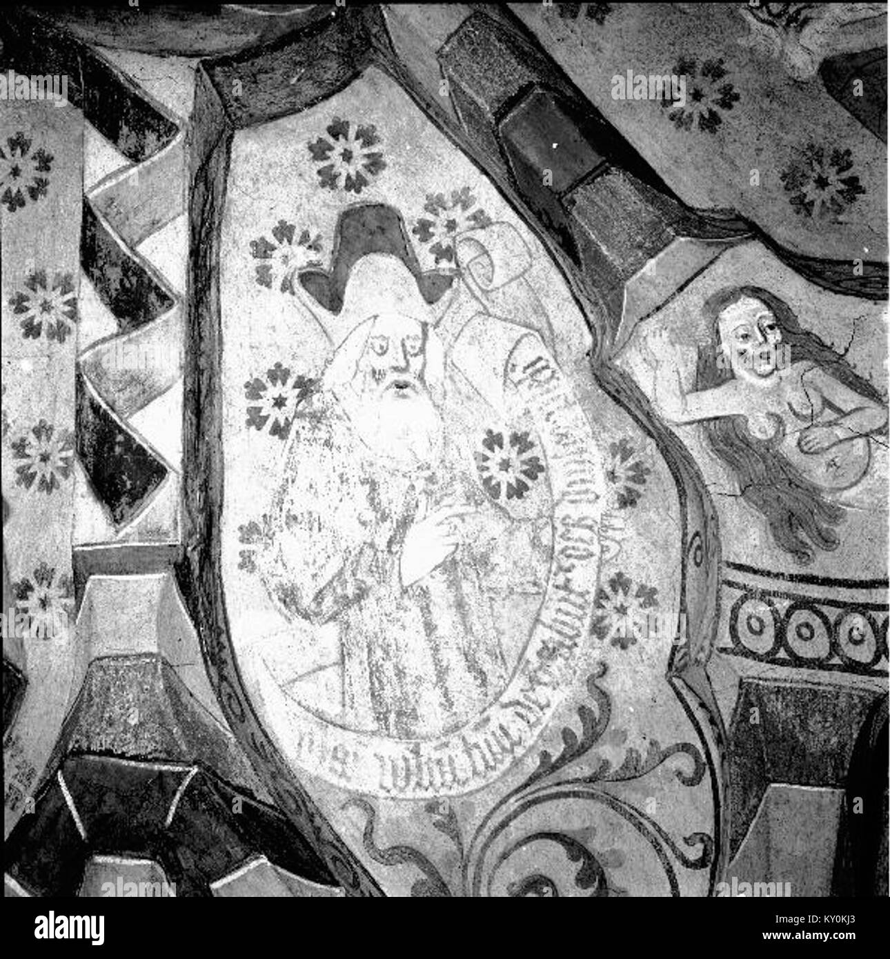 A depiction of H?rnevi Church, a notable structure, recognized for its ...