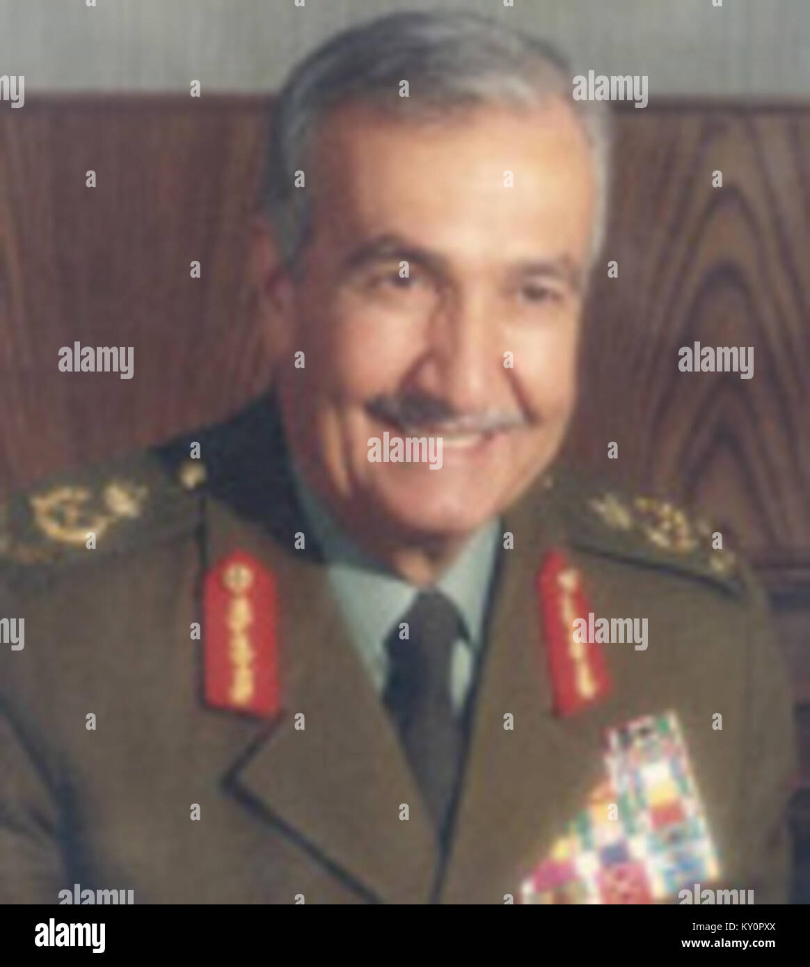 A cropped portrait of Fathi Abu Taleb, providing a detailed ...