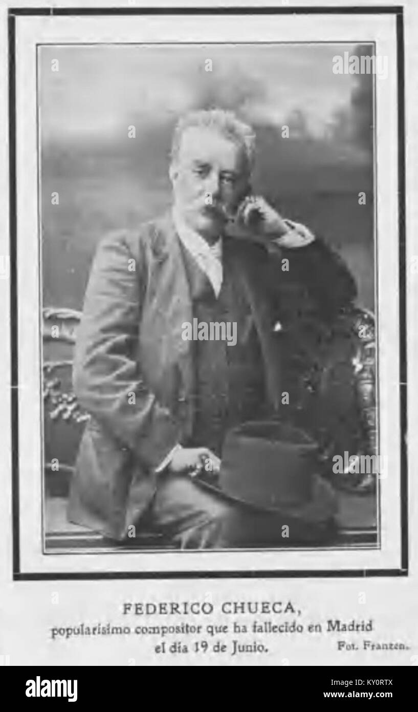 Federico Chueca was a Spanish composer known for his contributions to ...