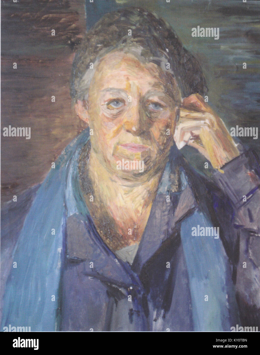 Felix Esterl's 1925 portrait of Hermine Ilming captures the dignified ...