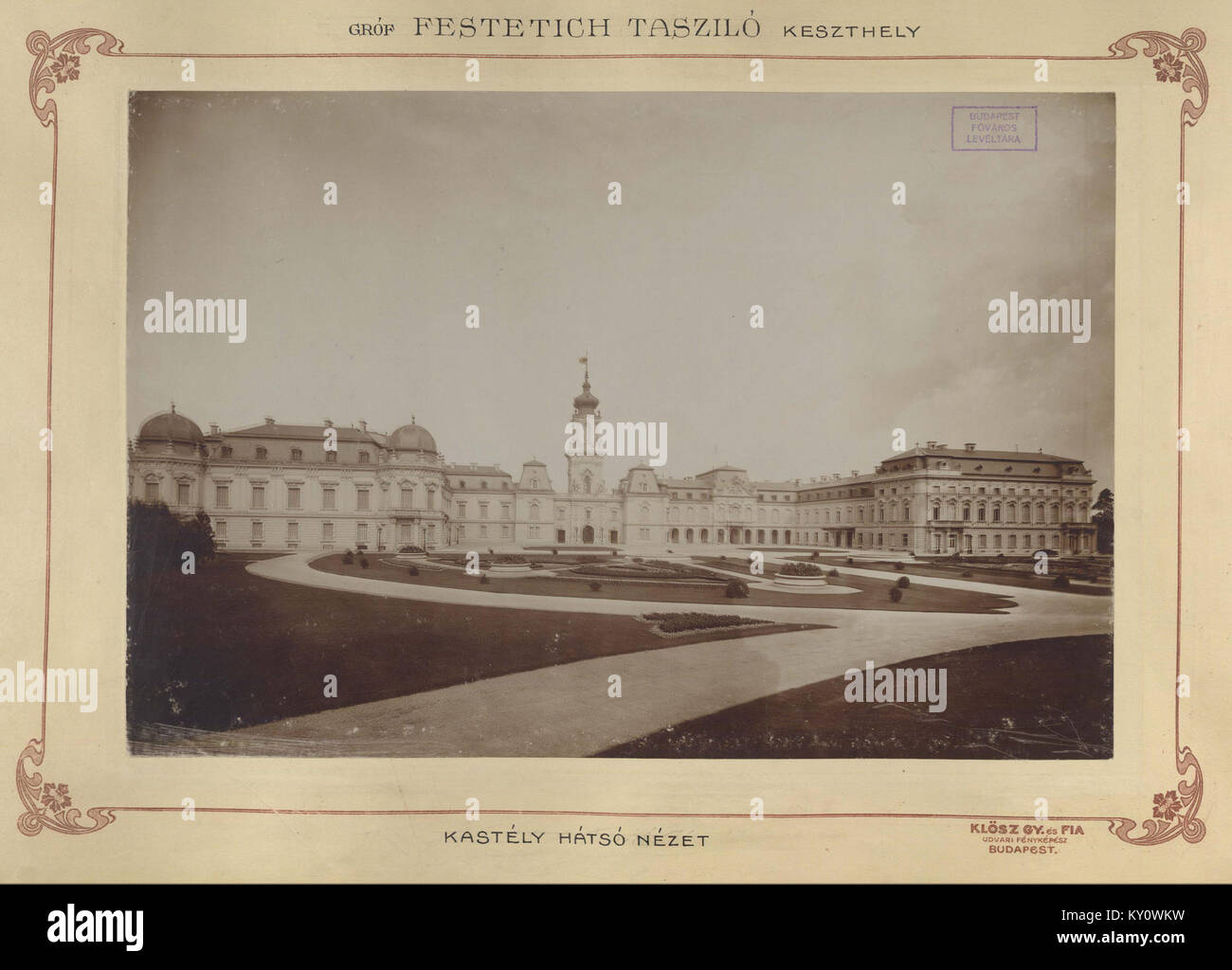 The Festetics Castle in Keszthely is a significant historical and ...