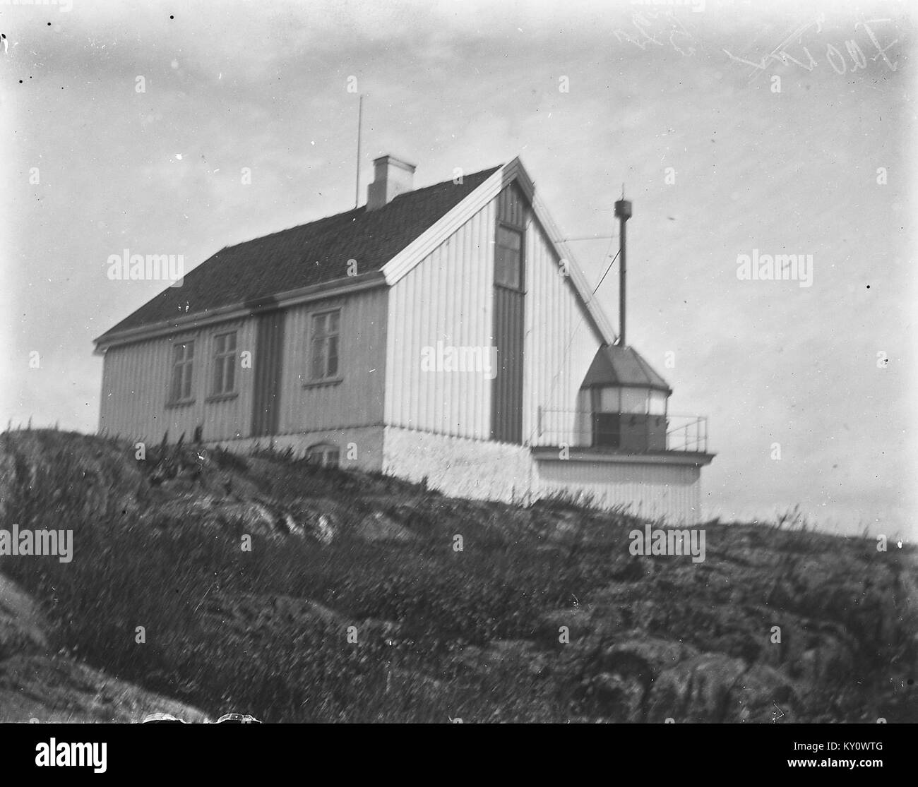 Photograph of Feøy island in Karmøy, Norway, showing the coastal ...
