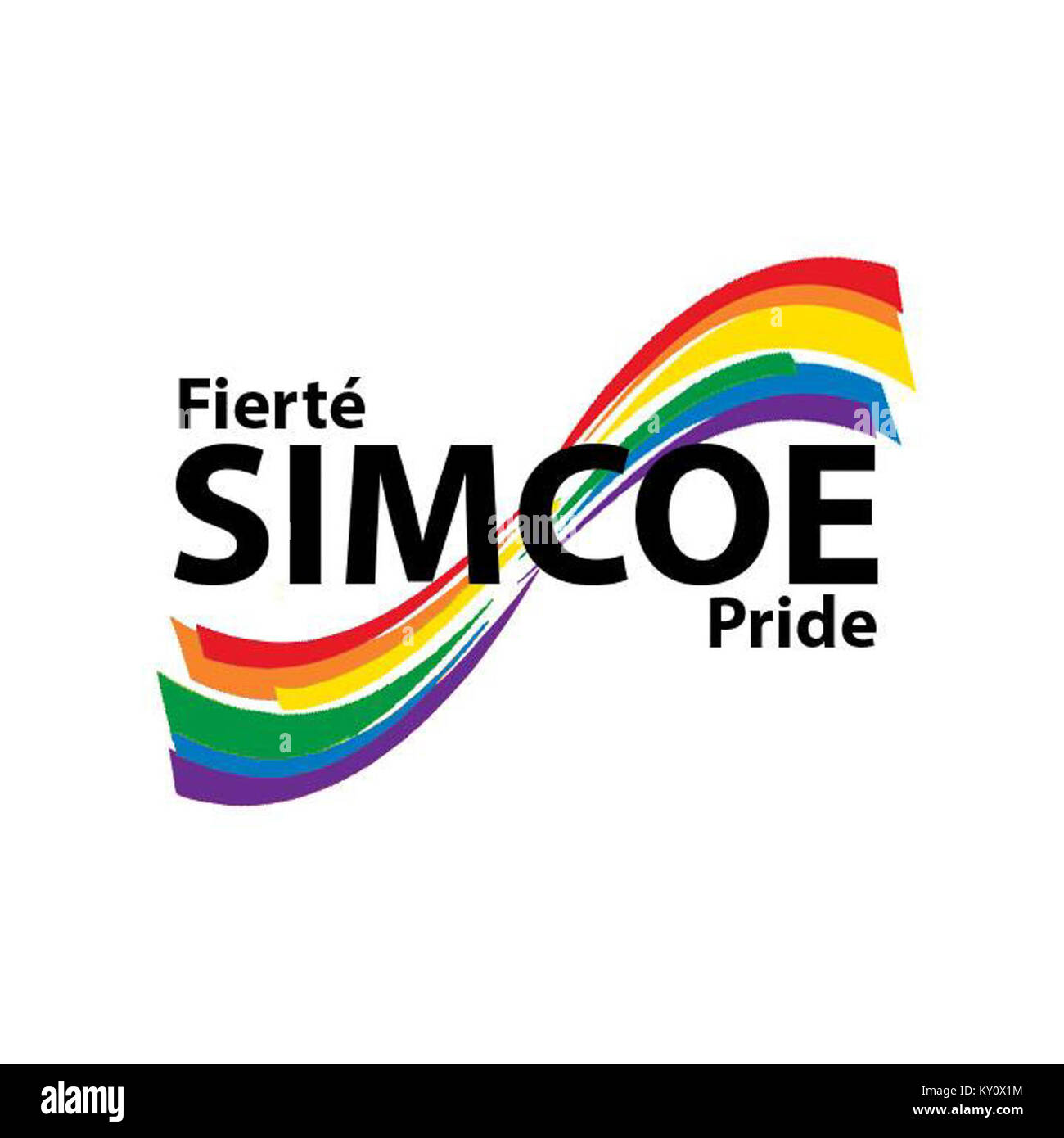 The Simcoe Pride logo is a symbol of the LGBTQ+ pride movement in ...