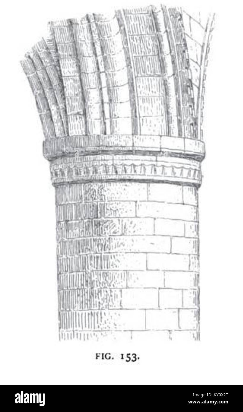 Figure 153 shows a perspective view of the round impost in the ...