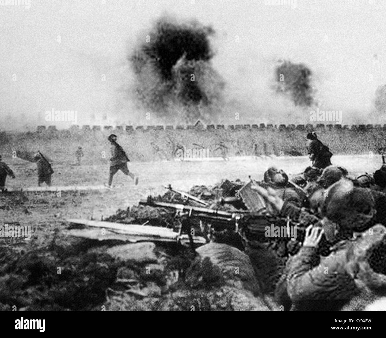 Chinese civil war battle hi-res stock photography and images - Alamy