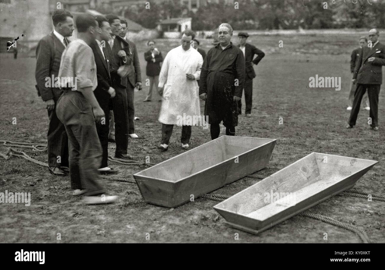 This image likely captures a scene from an escape artist performance ...