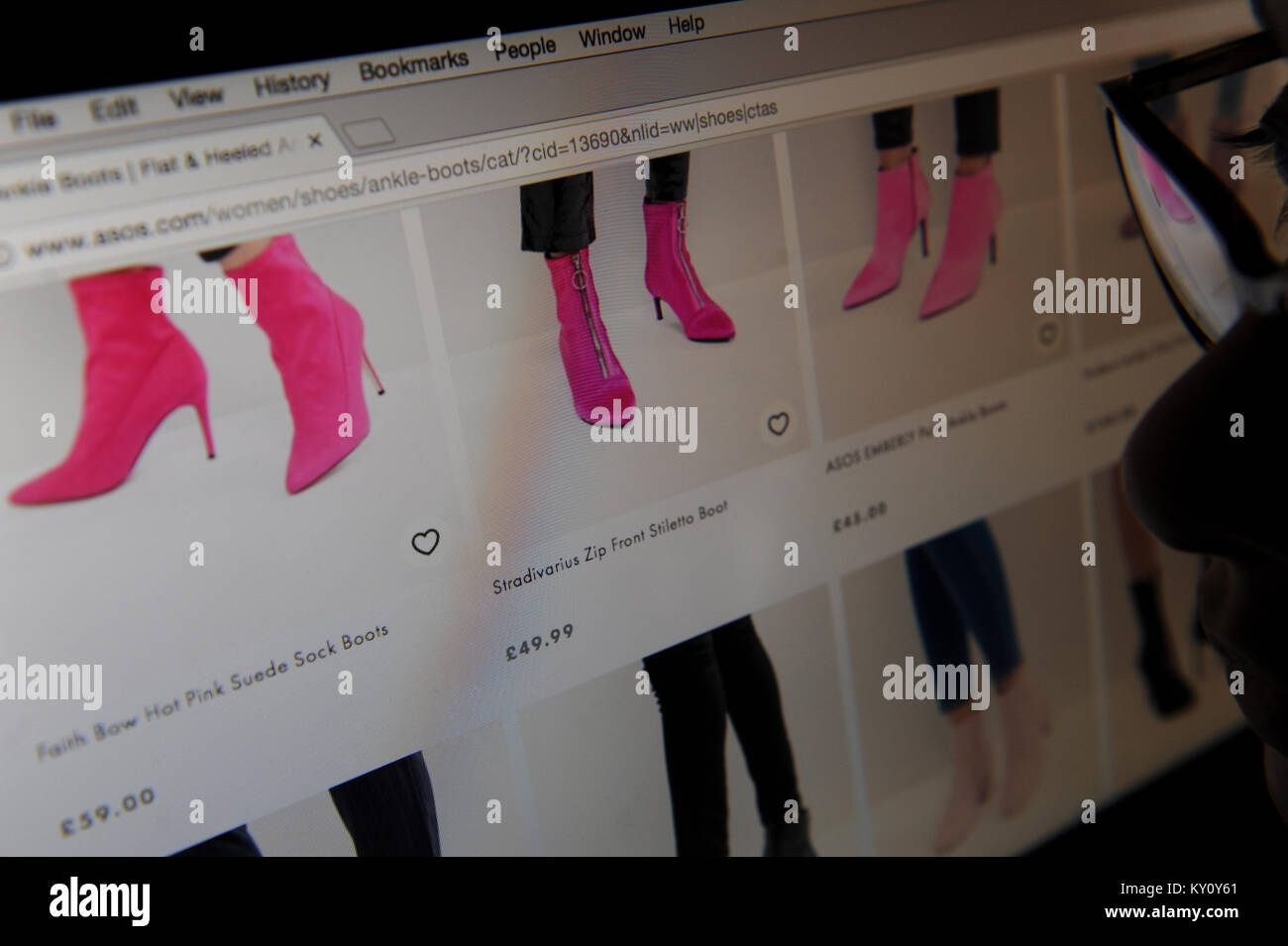 Asos boots hi-res stock photography and images - Alamy