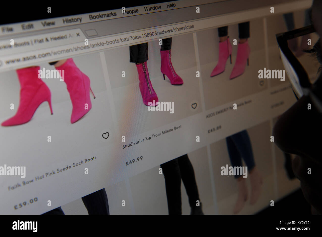 Asos shoes hi-res stock photography and images - Alamy