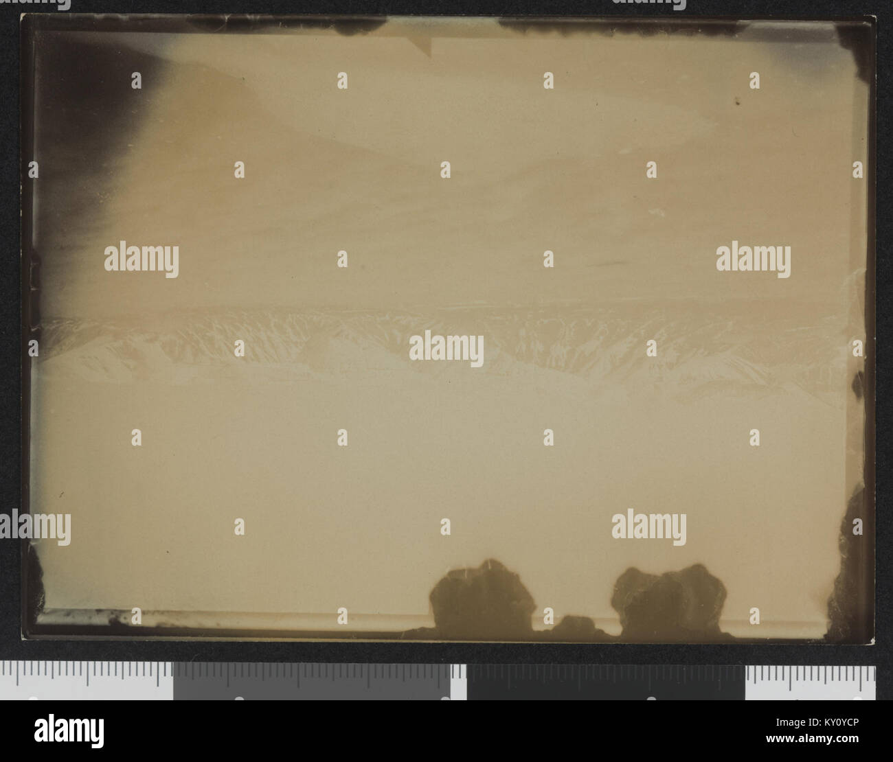 Fjell og breer pa svalbard dokumentasjonsfotografi hi-res stock ...