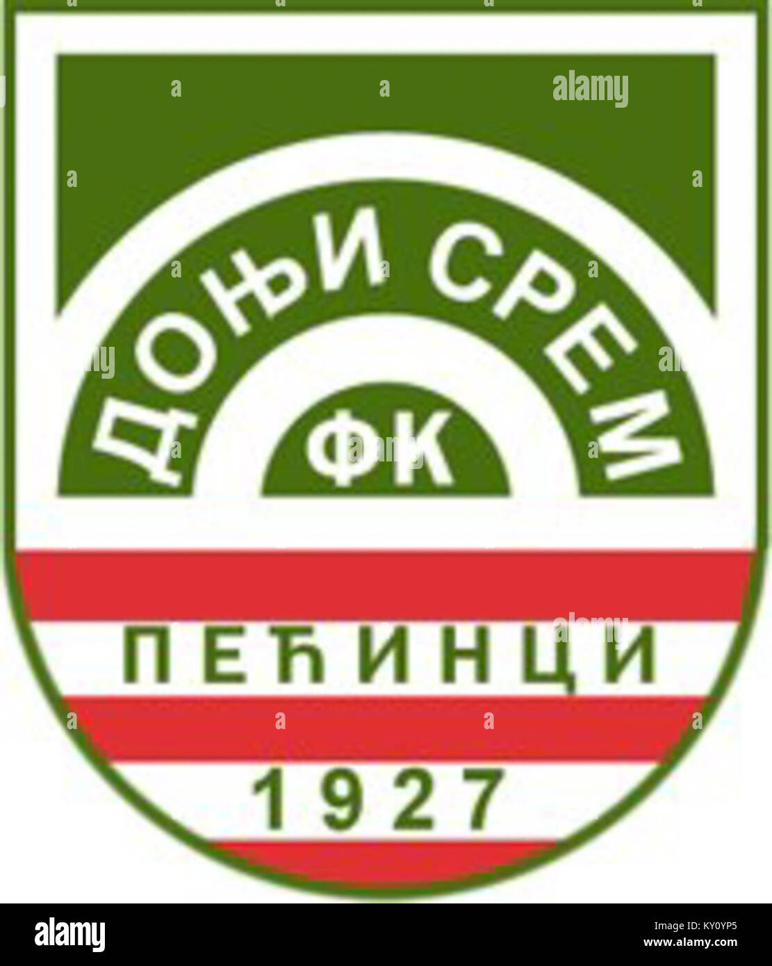 FK Donji Srem Pećinci Stock Photo - Alamy