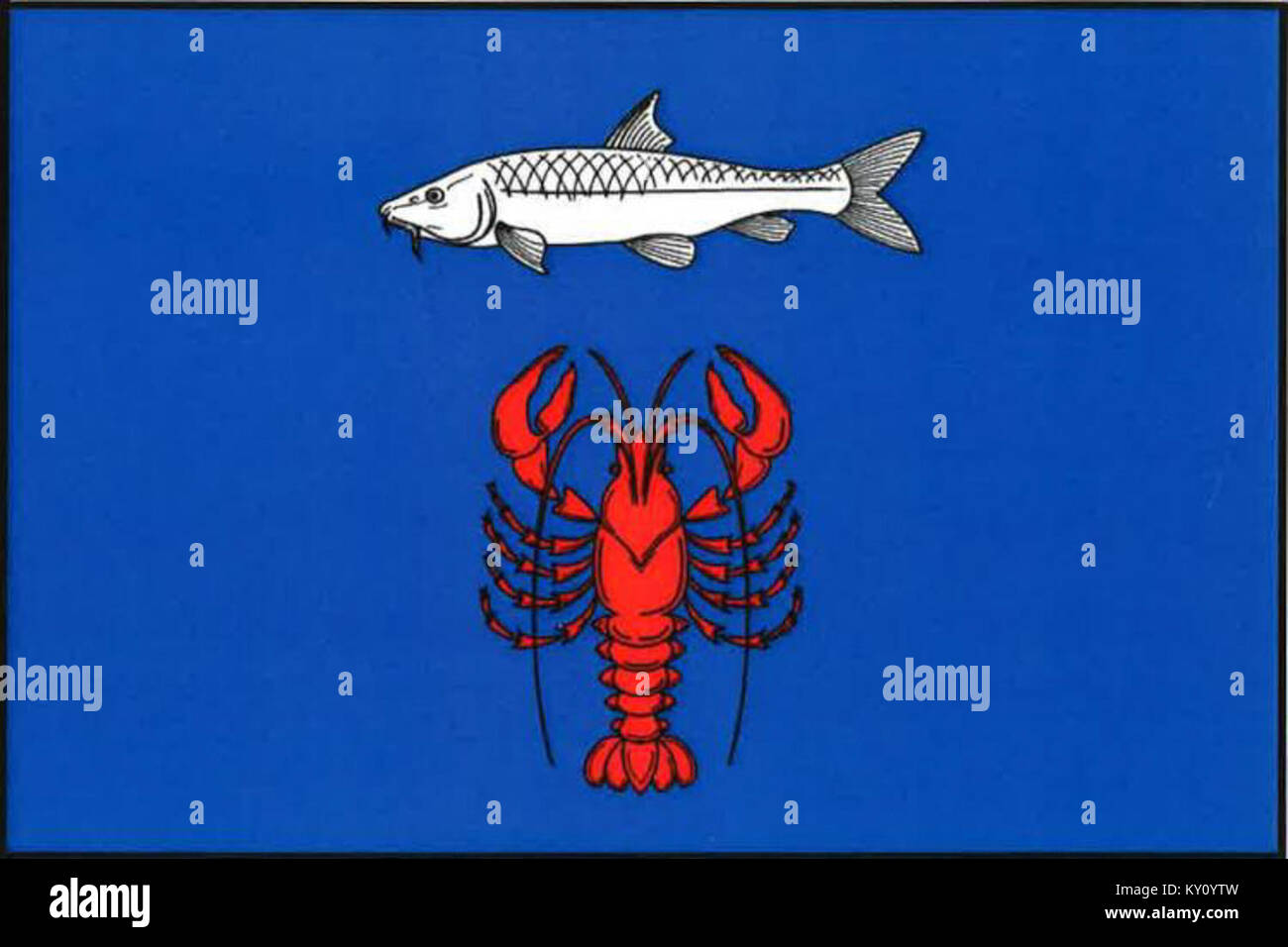 Flag of plzen hi-res stock photography and images - Alamy