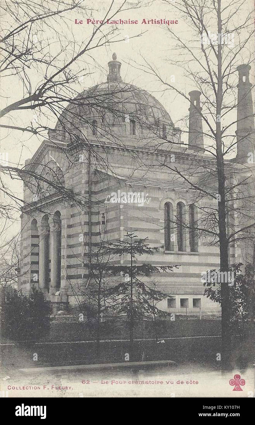 Fleury - Le Père Lachaise historique - 062 Stock Photo - Alamy