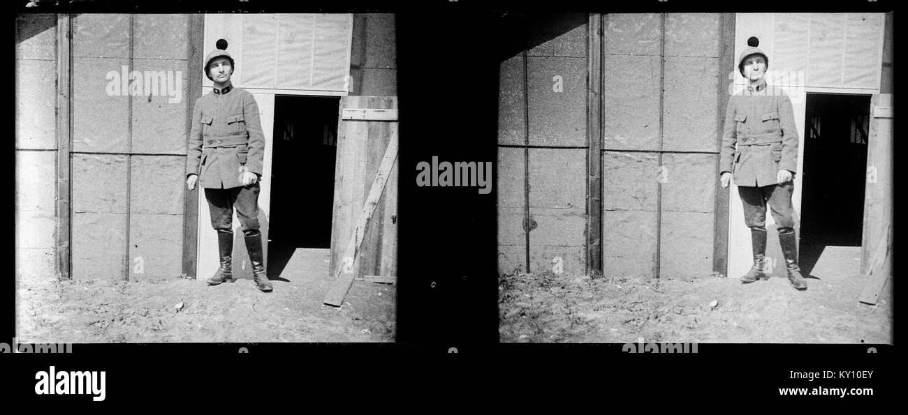 Photograph of Fleury evacuation hospital from Fonds Berthel ...