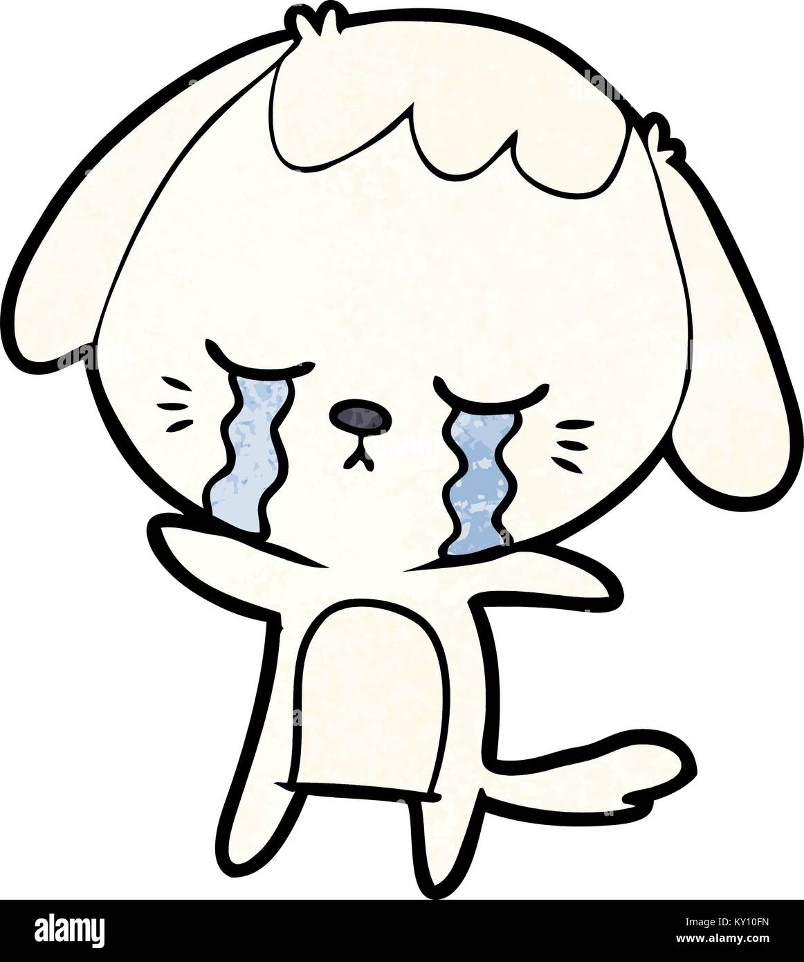 cartoon crying dog Stock Vector Image & Art - Alamy