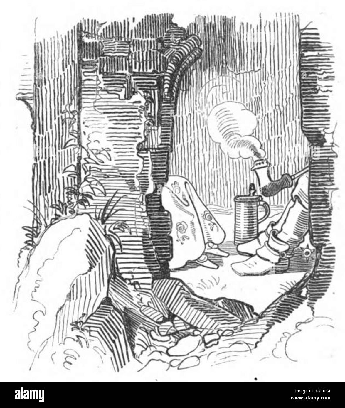 'Fliegende Blätter' is a German satirical magazine, and this specific ...