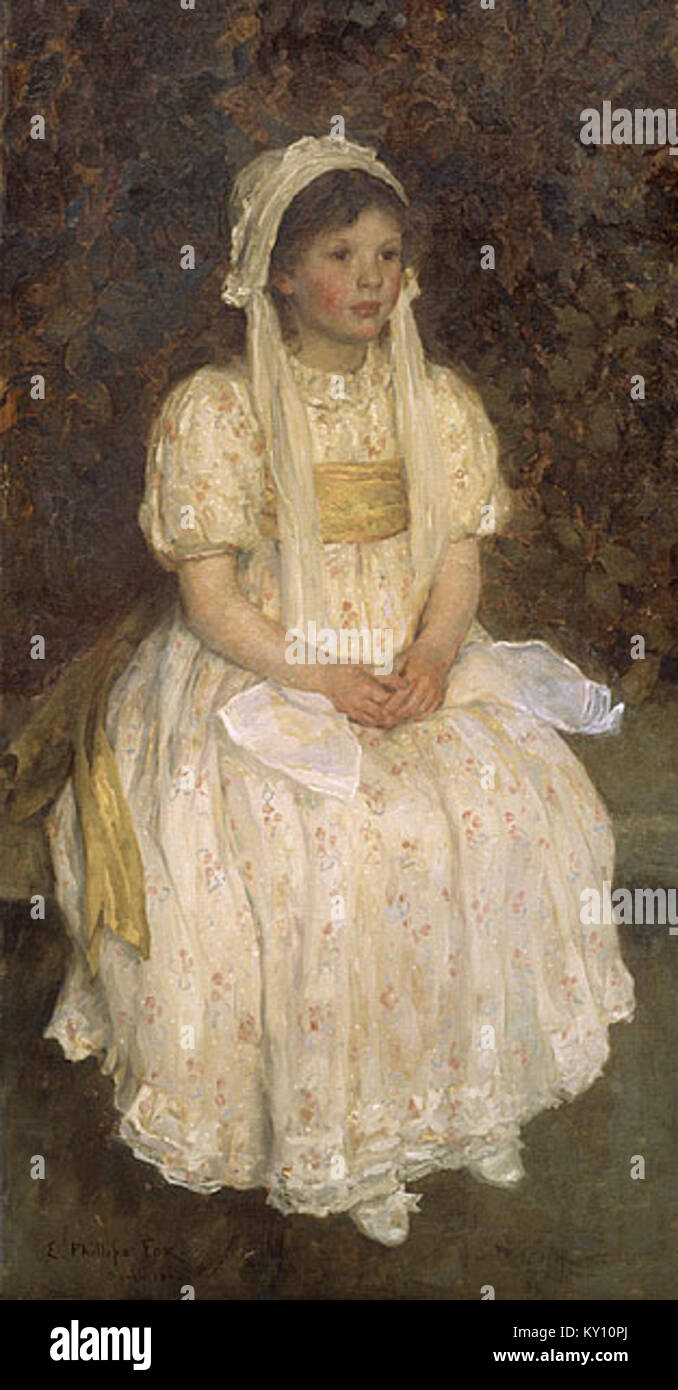 E Phillips Fox - Elsie, daughter of H.W. Brooks, Esquire, 1904 Stock ...