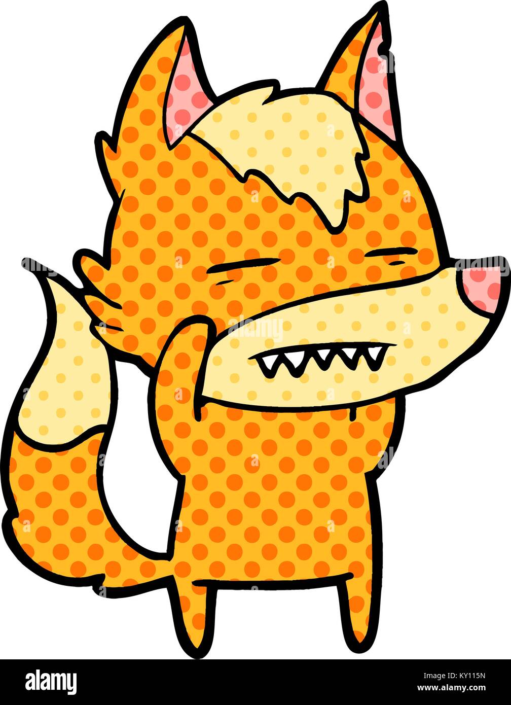 fox cartoon character Stock Vector Image & Art - Alamy