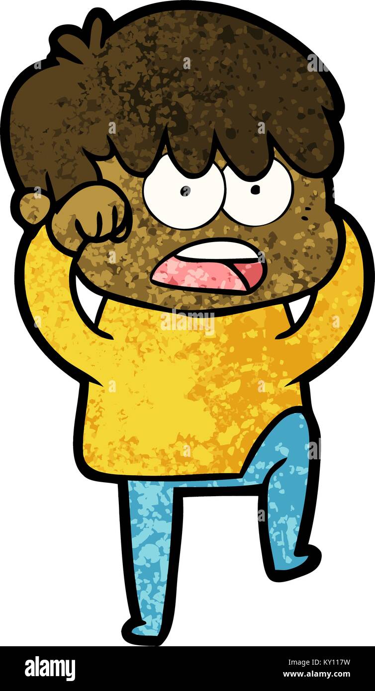 worried cartoon boy Stock Vector Image & Art - Alamy