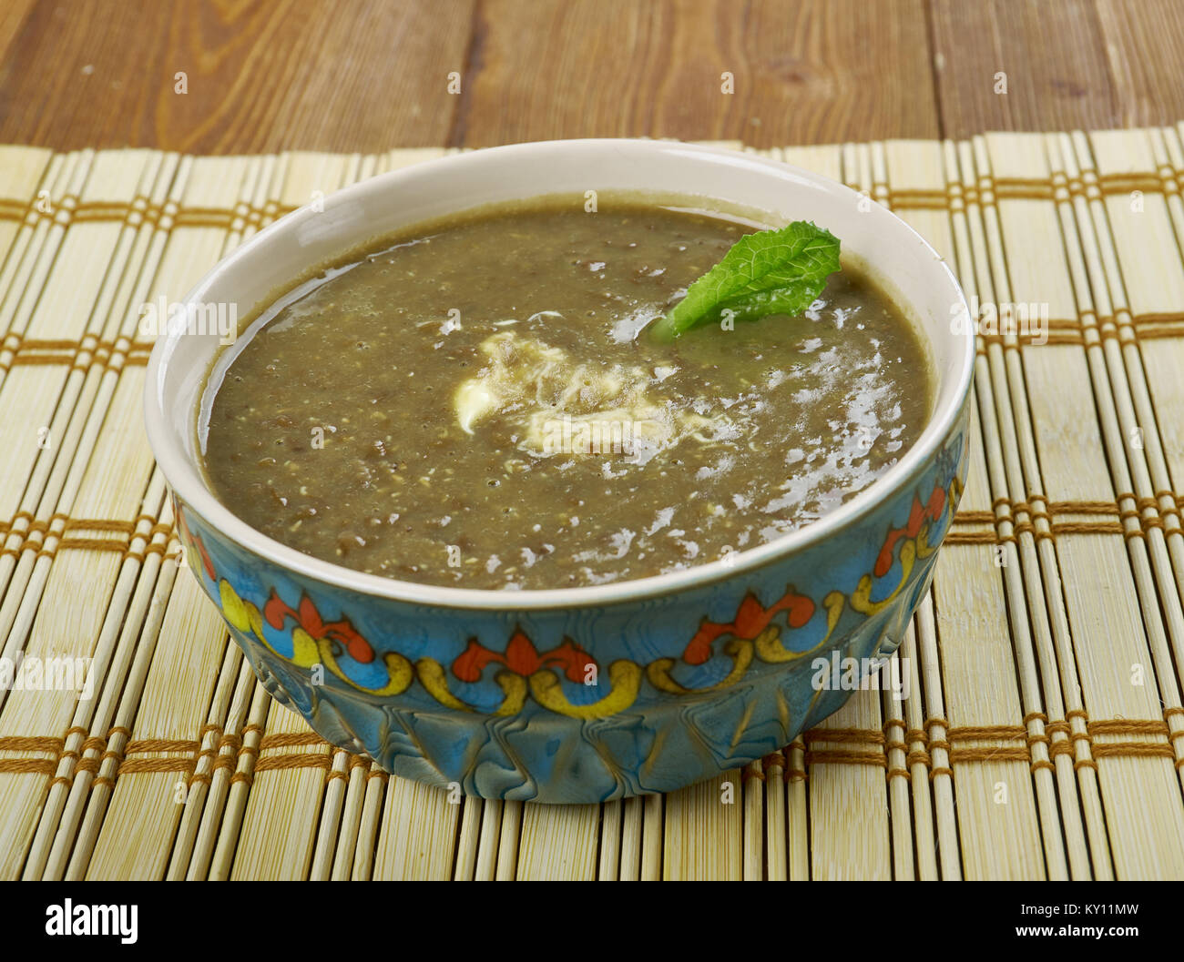 kaali daal - popular North Indian dish, Black lentils are cooked with ...