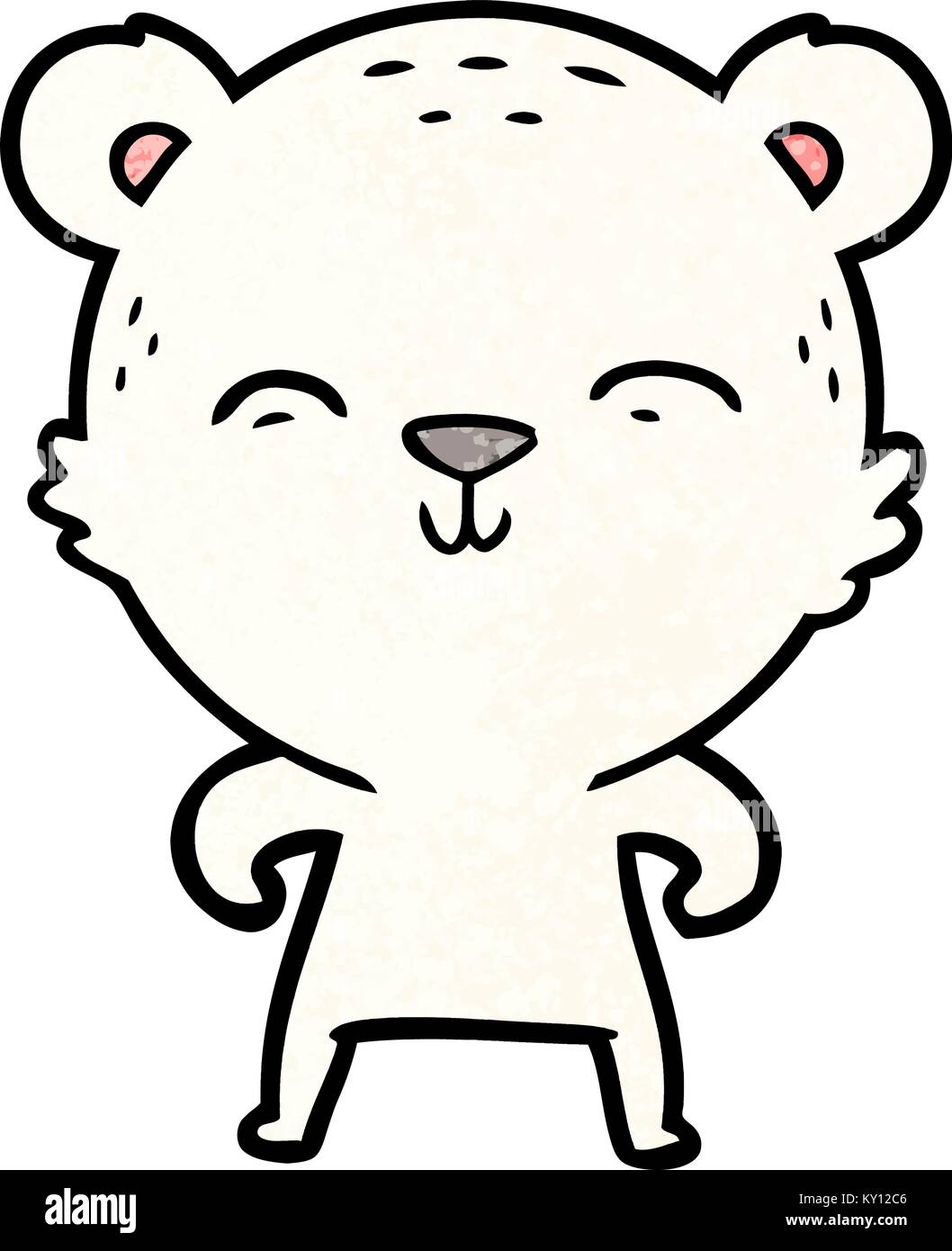 polar bear cartoon Stock Vector Image & Art - Alamy