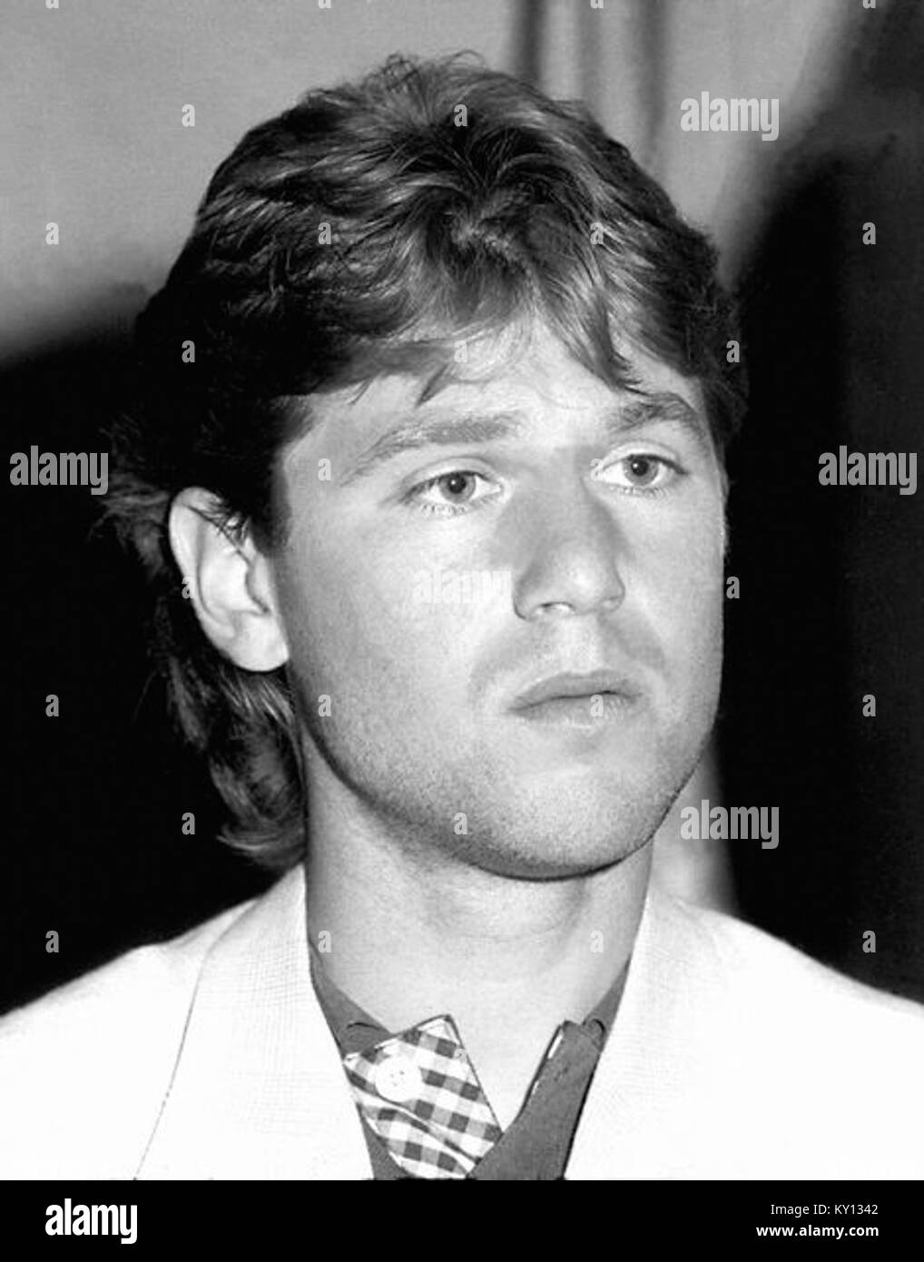 Florin Raducioiu, a Romanian football player, pictured in 1995 during ...