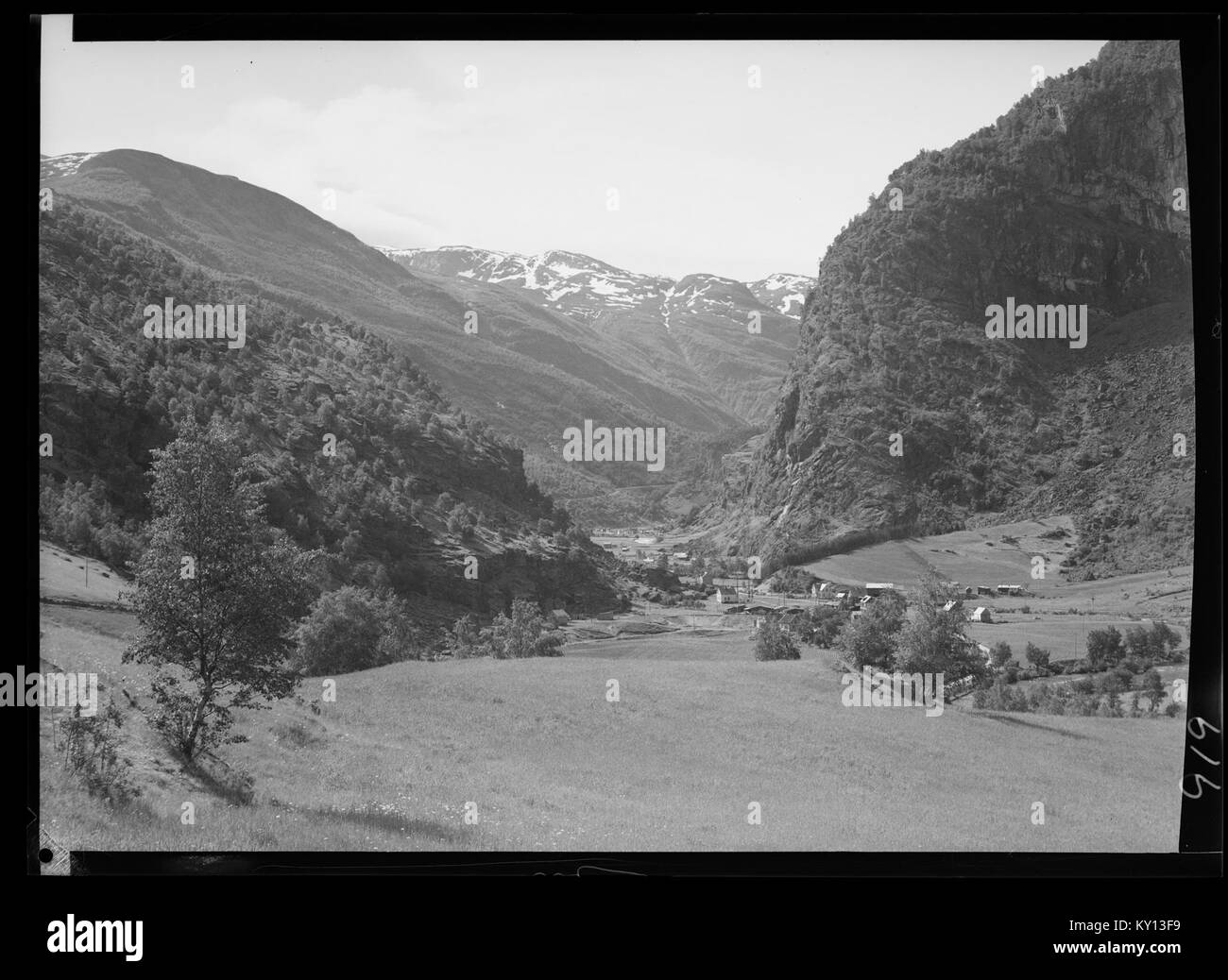 Flåmsdalen in Norway is a valley featuring fjords, steep mountains, and ...