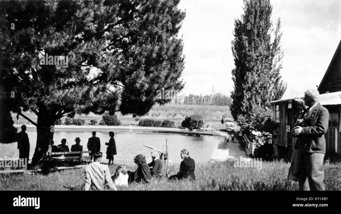 1950s swimming pool hi-res stock photography and images - Alamy