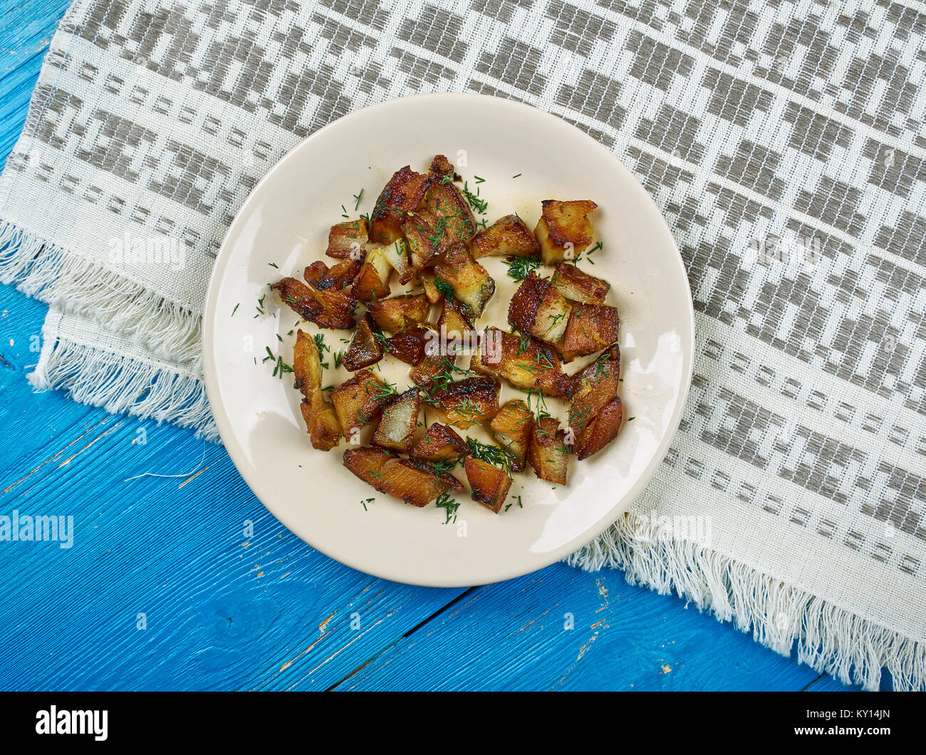 Cvarci - specialty popular in Balkan cuisine, a variant of pork rinds ...