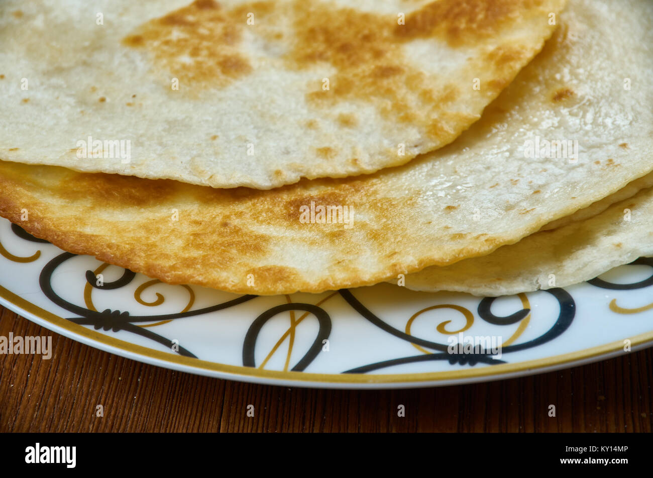 Sabaayad - Somali Flatbread, African cuisine Stock Photo - Alamy