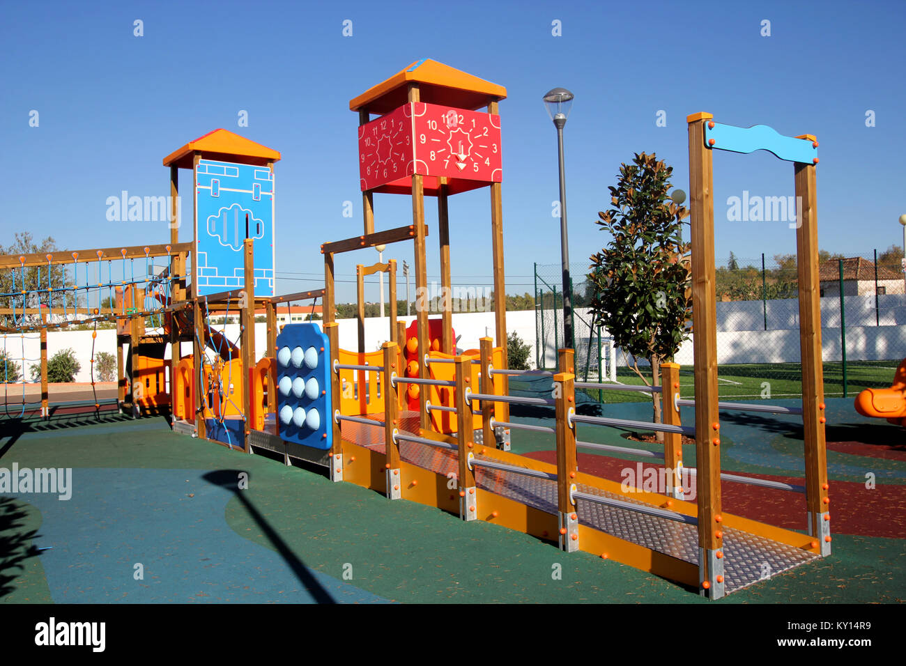 Deserted Playground High Resolution Stock Photography and Images - Alamy