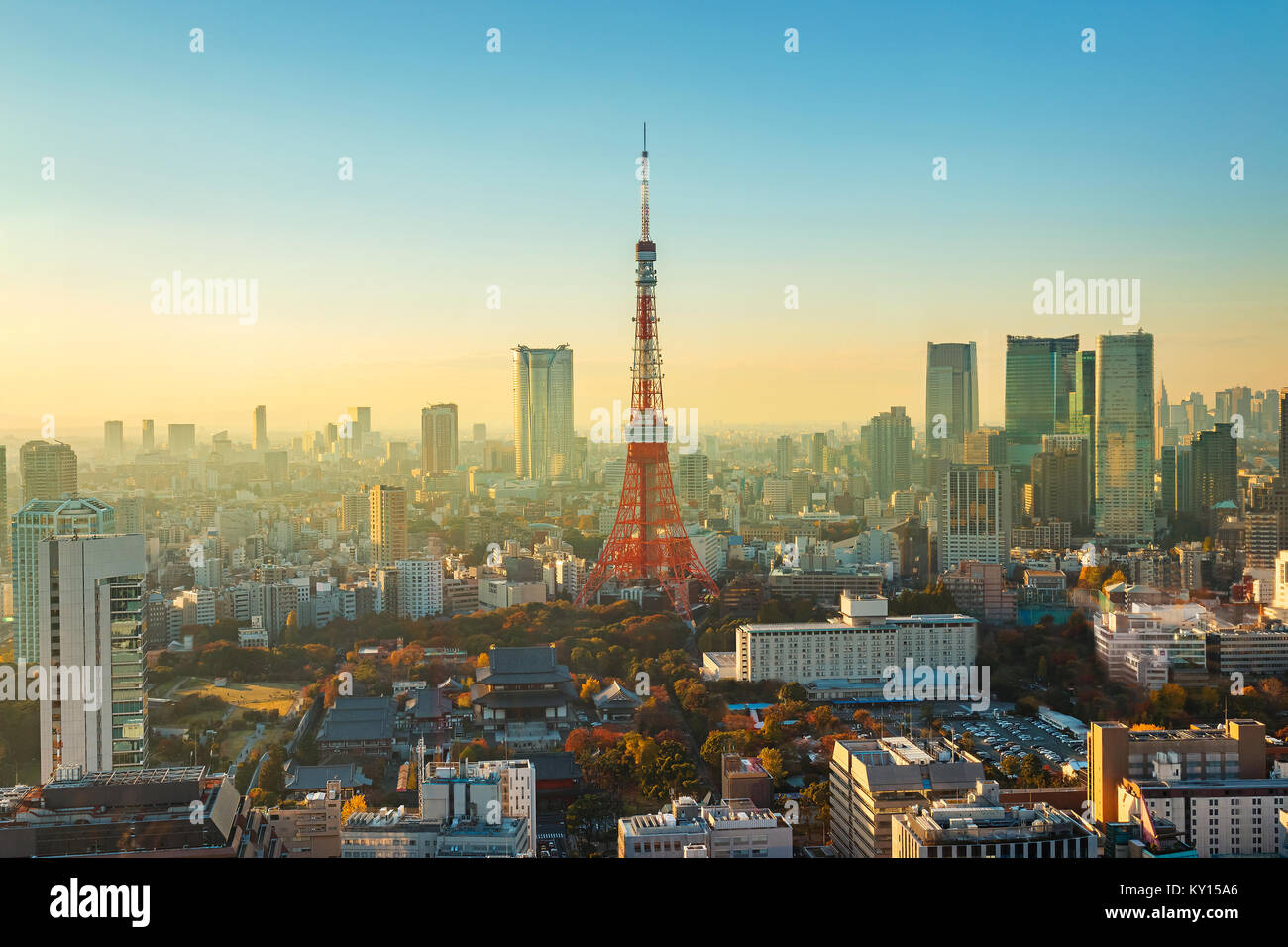 Tokyo tower 1958 hi-res stock photography and images - Alamy